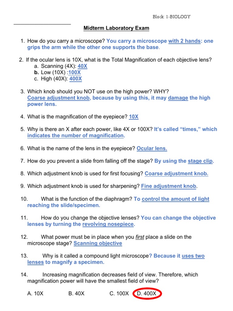 Zoology Lab Exam | PDF | Wellness | Science & Mathematics