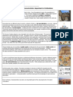 The 8 Features of Civilization | PDF | Civilization | Ancient Rome