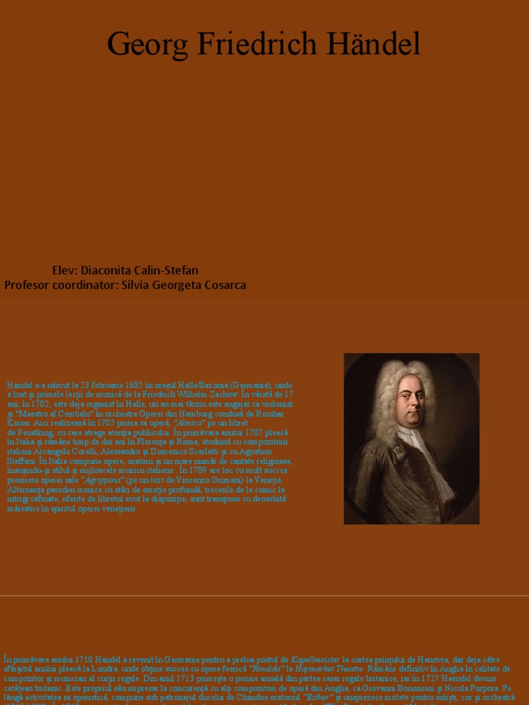 Georg Friedrich Händel | PDF