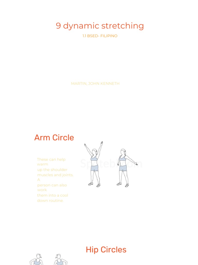9 Dynamic Stretching | PDF