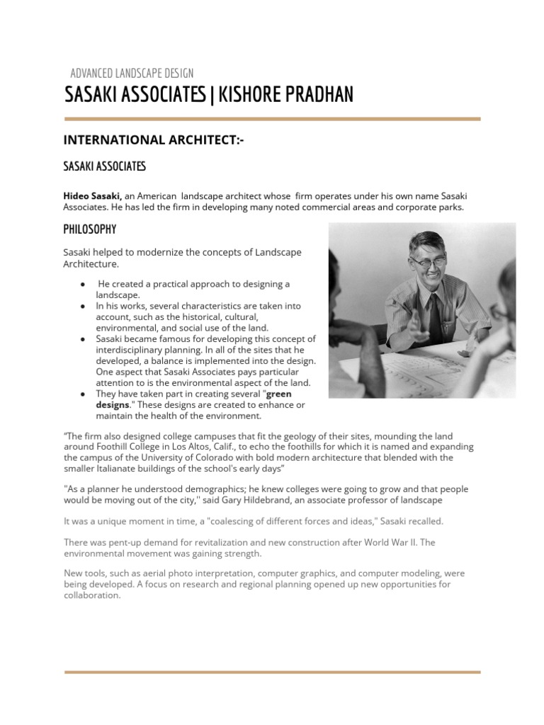 Advanced Landscape Design | PDF | Landscape | Parks