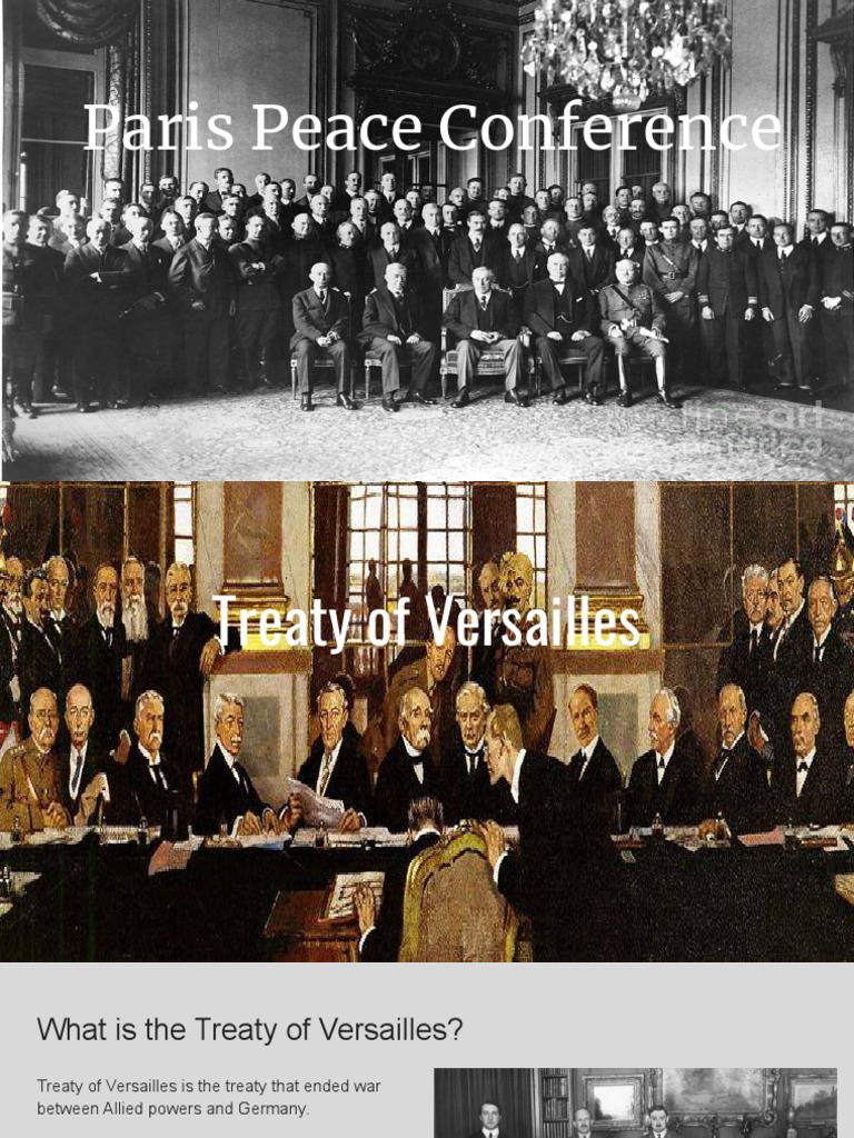 Versailles Treaty Ended WWI, Formed Weimar Germany | PDF | Treaty Of ...