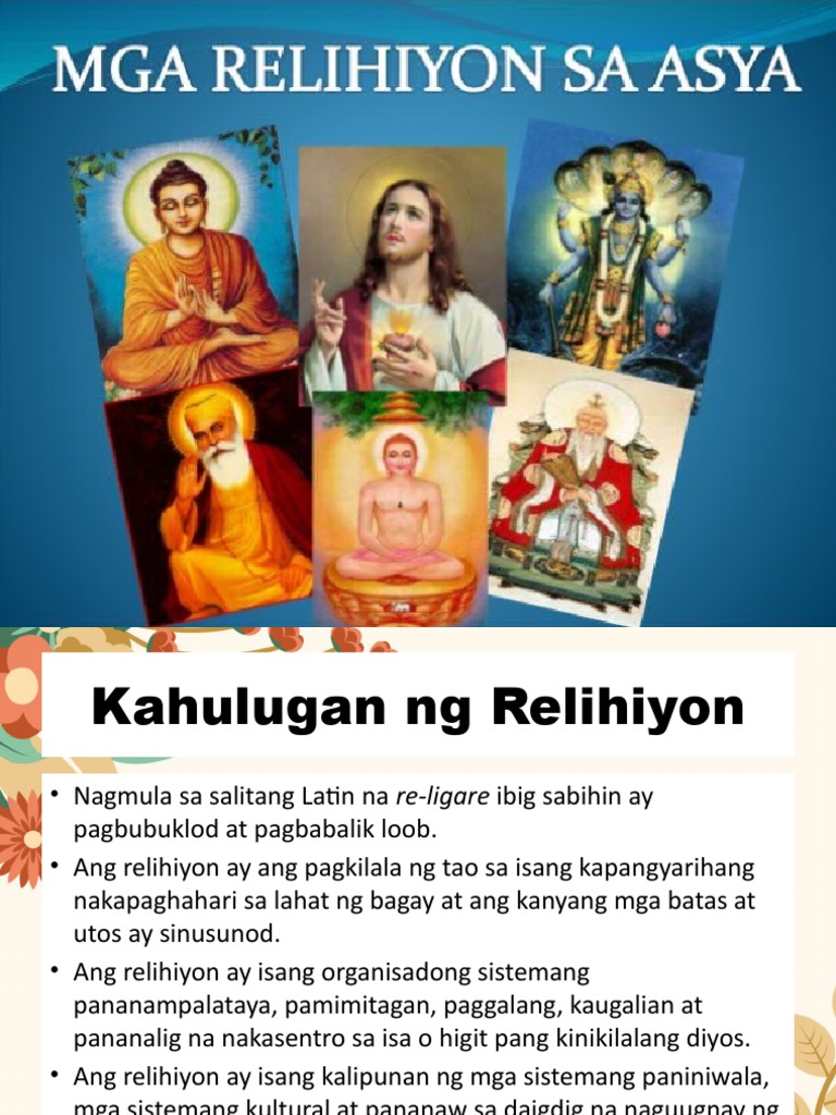 Mga Relihiyon Asya | PDF