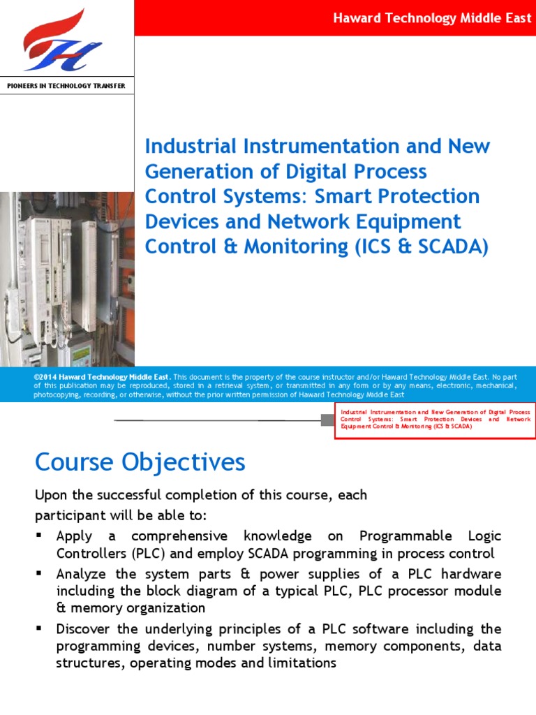 Section 01 | PDF | Programmable Logic Controller | Scada