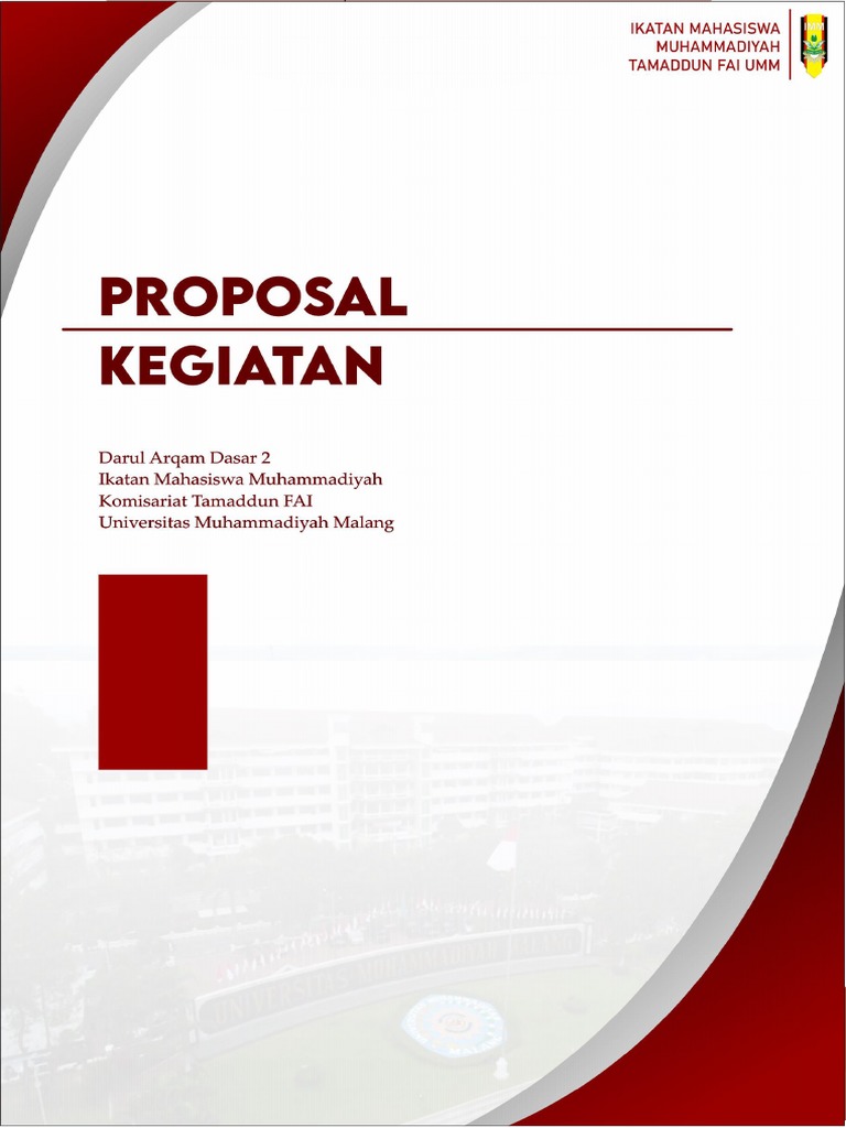 Proposal Dad 2 Imm Tamaddun | PDF