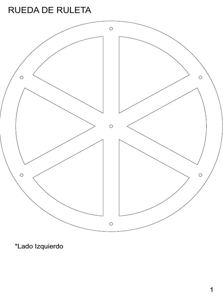 Lisset Roman - Moldes Ruleta Imppresión | PDF