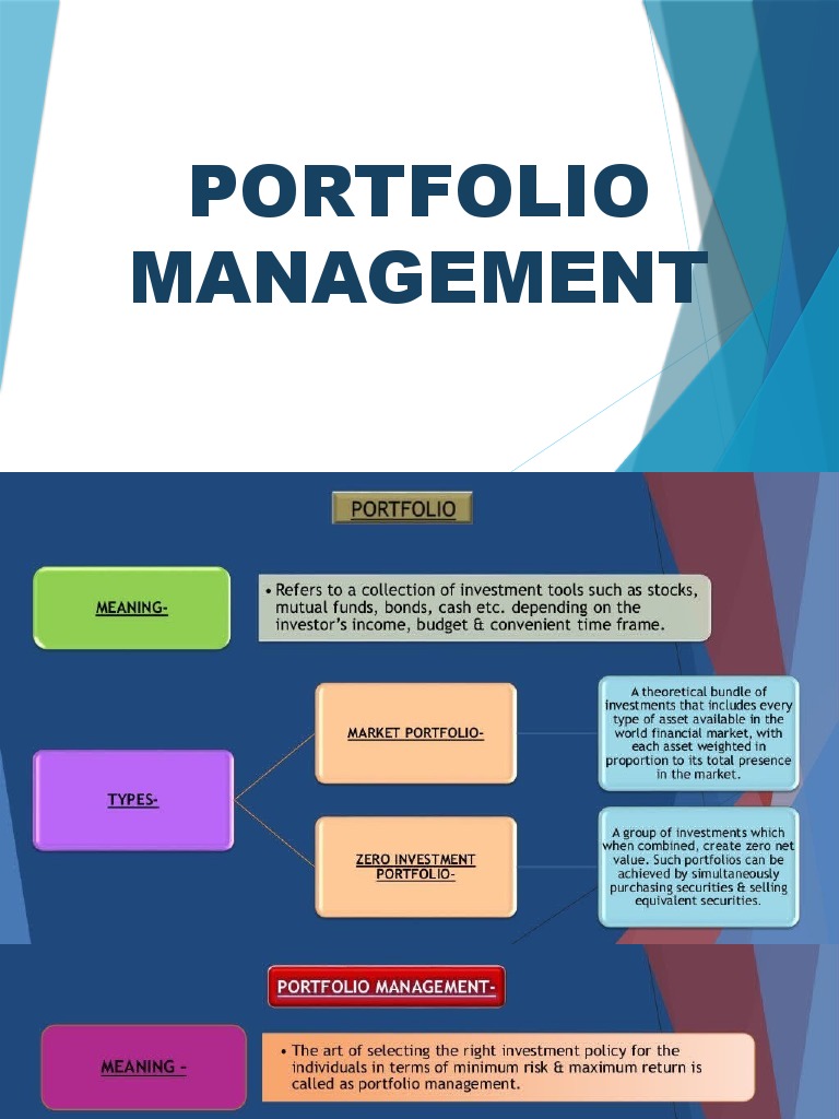 Introduction To Portfolio Management | PDF