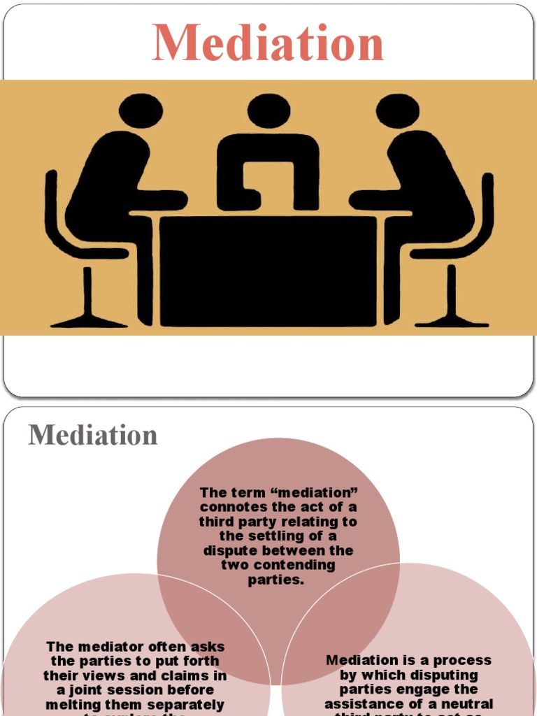 Mediation | PDF | Mediation | Justice