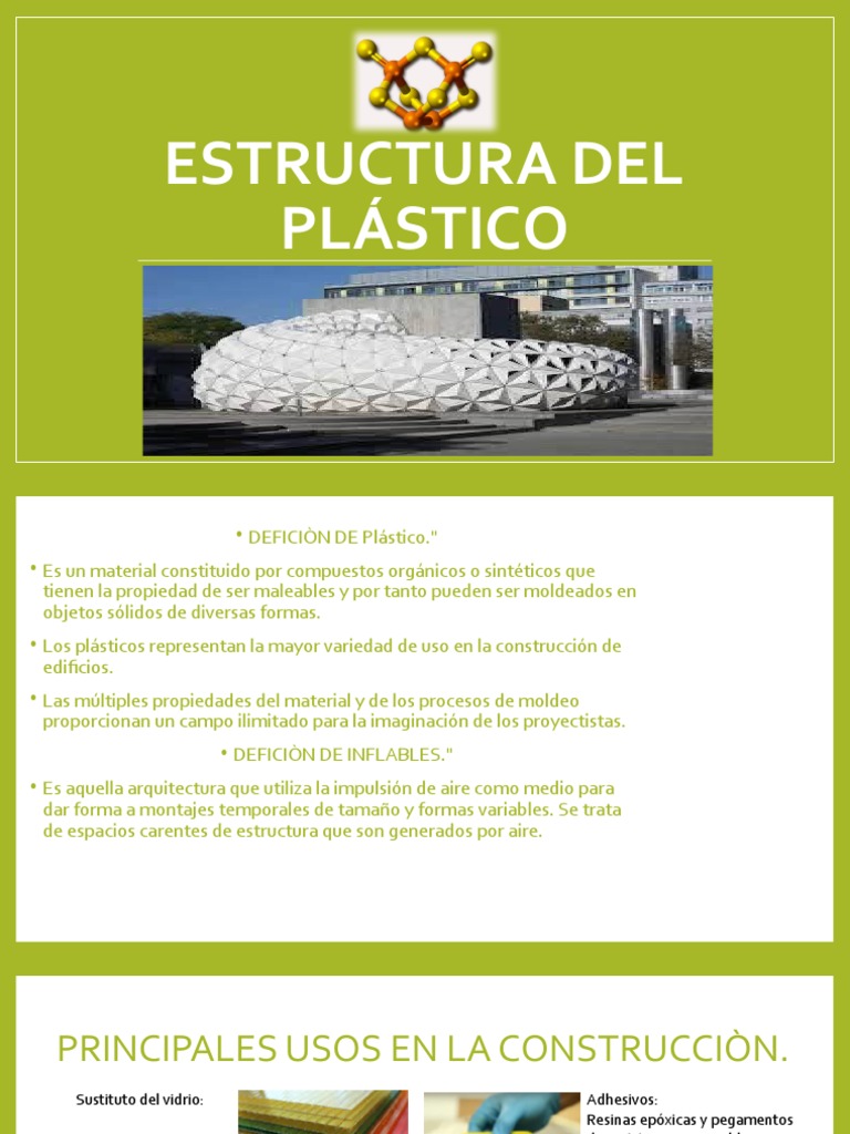 Estructura Del Plástico | PDF | El plastico | Aislamiento térmico
