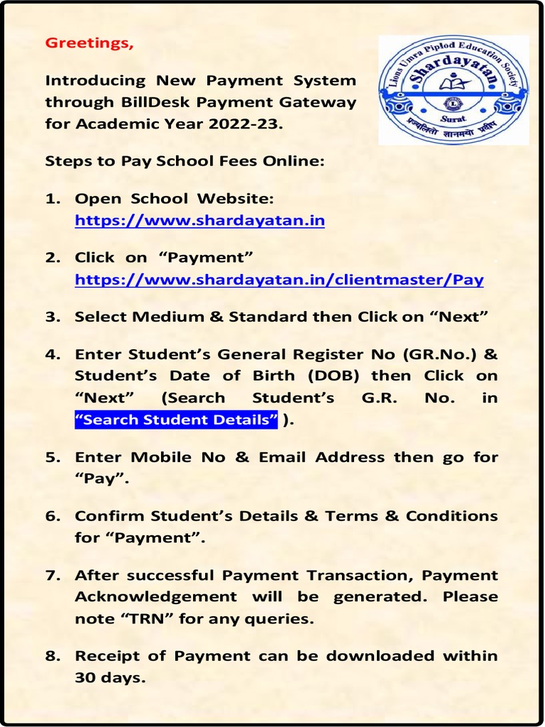 Steps - Online Payment System | PDF