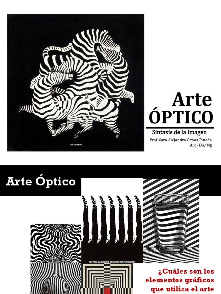 Elementos del Arte Óptico | PDF | Métodos y materiales de enseñanza | Arte
