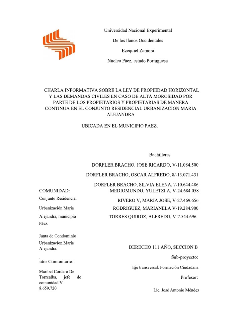 Mini-Proyecto Participación Ciudadana | PDF