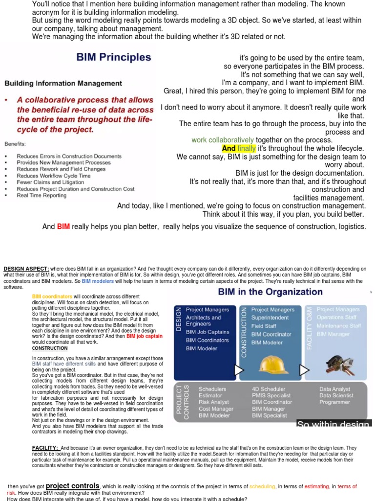Bim by Coursera 1 | Download Free PDF | Building Information Modeling ...
