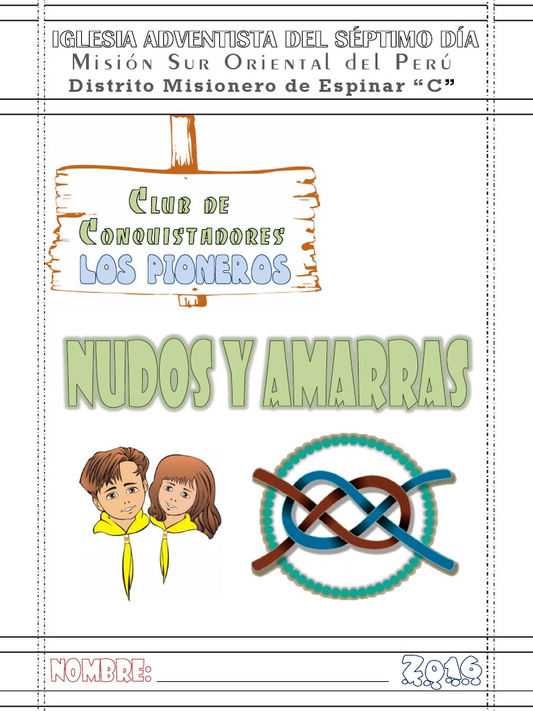 Guía de Nudos y Cuerdas para Conquistadores | PDF | Nudo | Cuerda