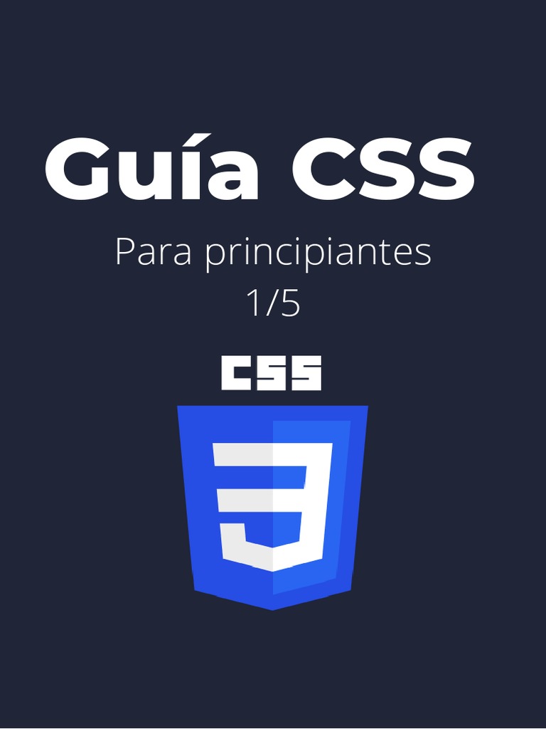 Guia Css Para Principiantes Pdf Informática Programación De Computadoras 