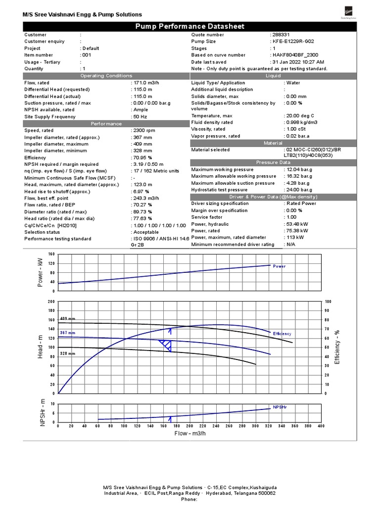 Kfe e 1229r DG Merged | PDF | Pump | Liquids
