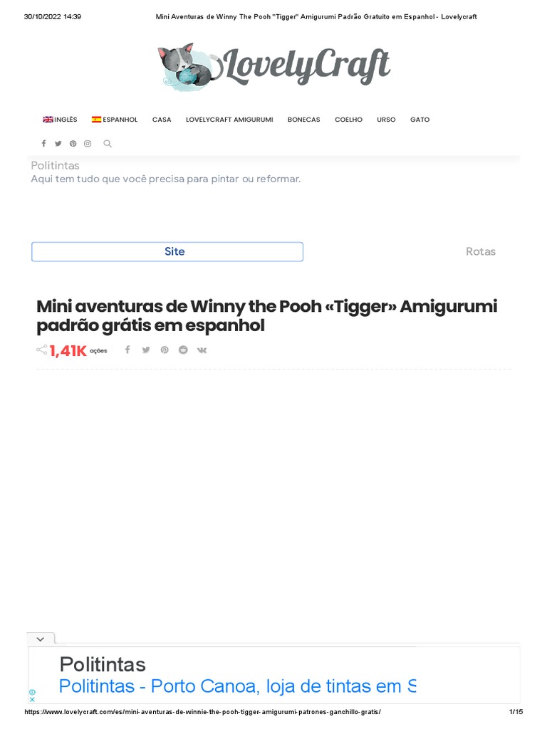 Mini Aventuras de Winny The Pooh - Tigger | PDF