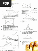 6.triangles PYQs | PDF | Triangle | Elementary Mathematics