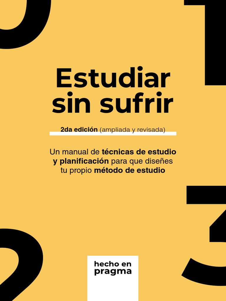 Estudiar Sin Sufrir | PDF | Dormir | Planificación