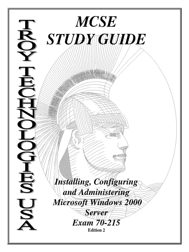 Installing, Configuring and Administering Microsoft Windows 2000 Server MCSE Exam 70-215 | PDF ...