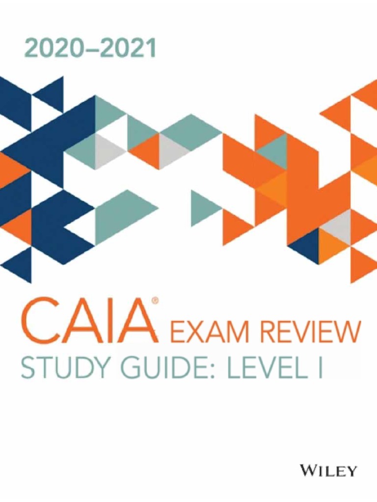 2021 CAIA L1 Wiley Study Guide | PDF | Hedge Fund | Conflict Of Interest