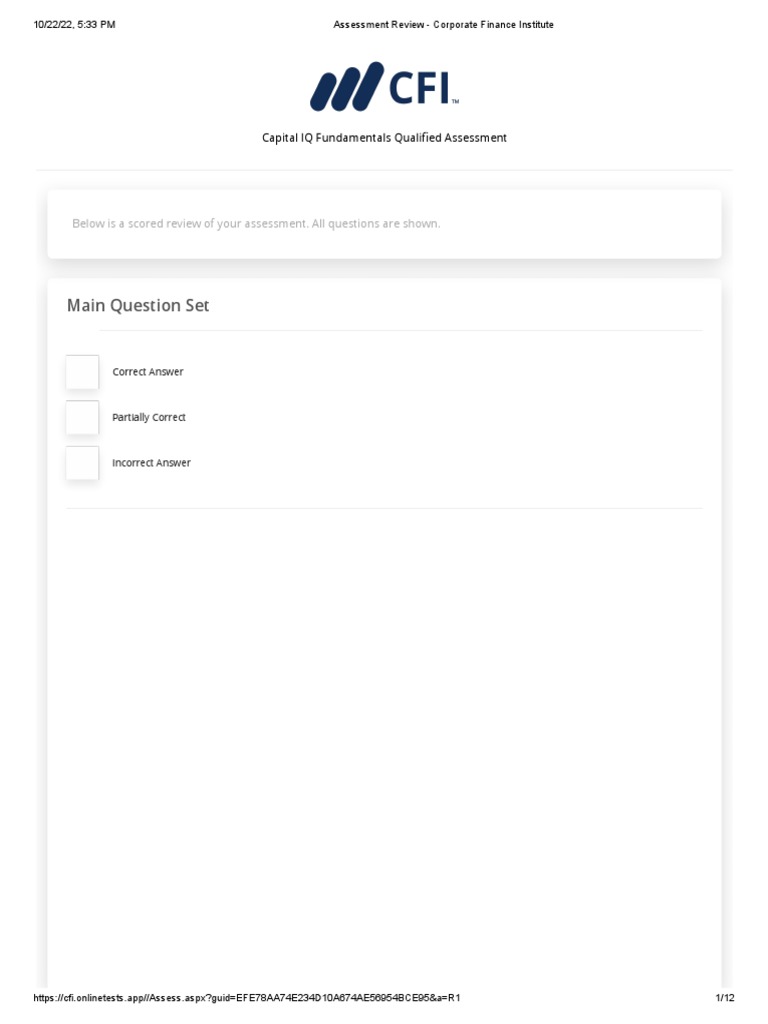 Assessment Capiq | PDF | Financial Analyst | Market (Economics)
