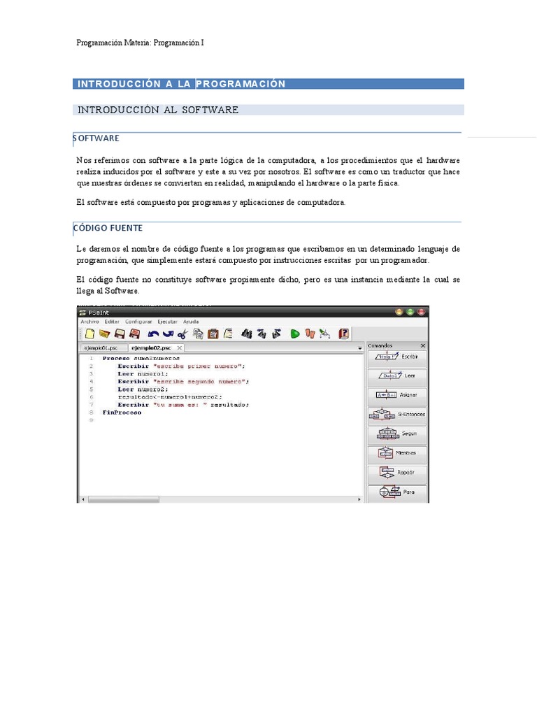 Introduccion A La Programacion | PDF | Compilador | Lenguaje de ...