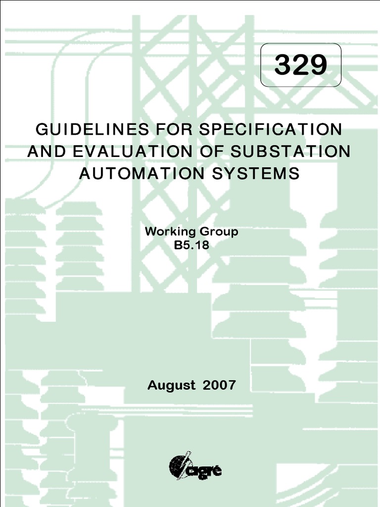 329 Guidelines For Specification and Evaluation of Substation ...