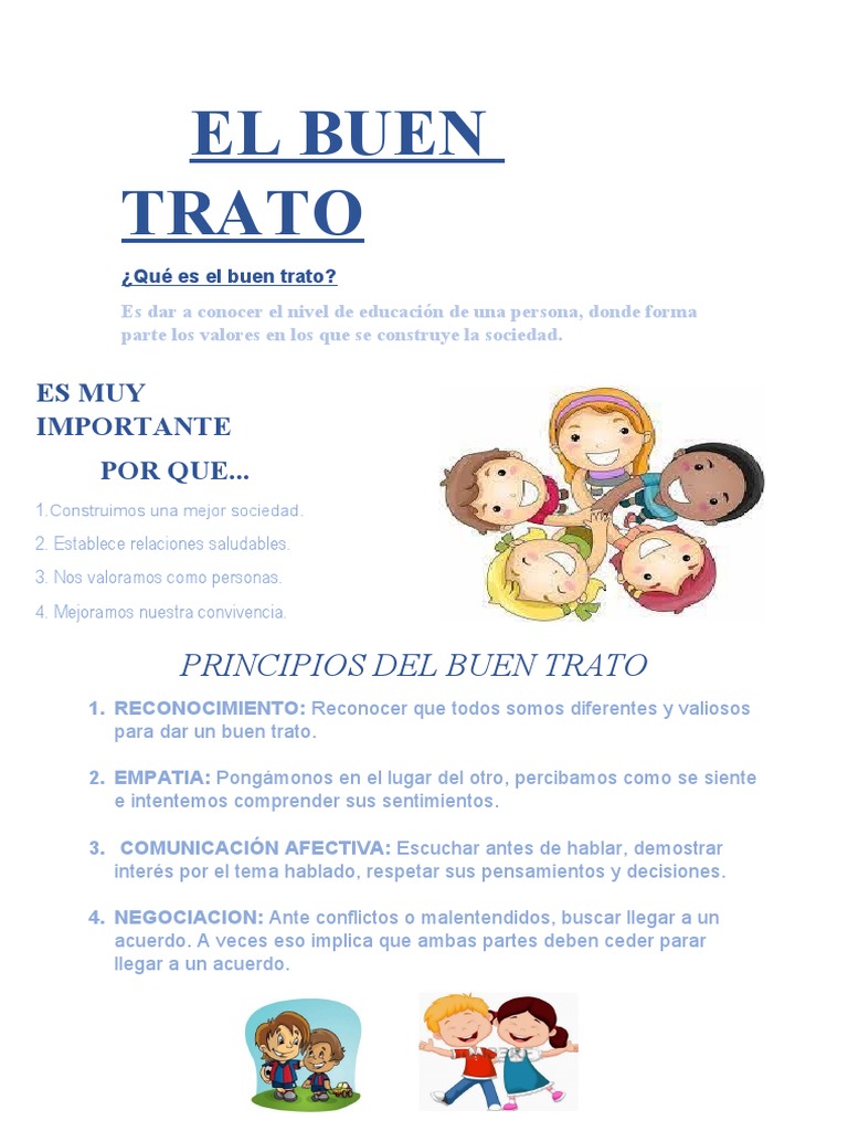 El Buen Trato | PDF