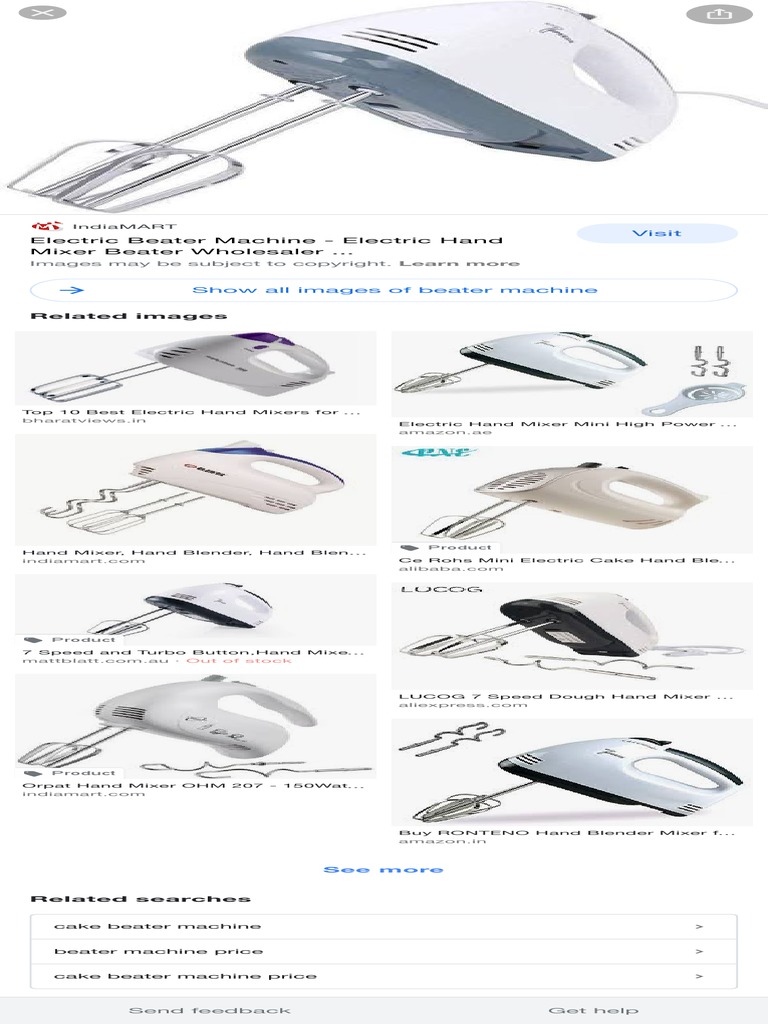 Beater Machine - Google Search | PDF | Blender | Kitchen