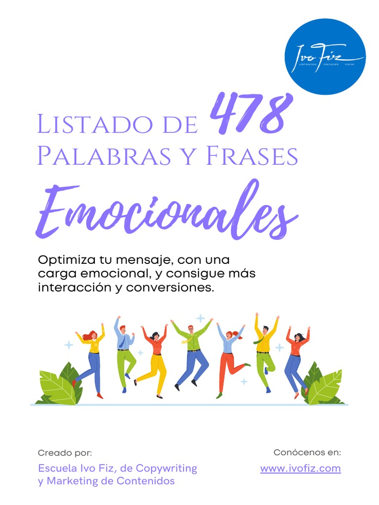 Listado de 478 Palabras y Frases Emocionales | PDF | Marca | Las emociones