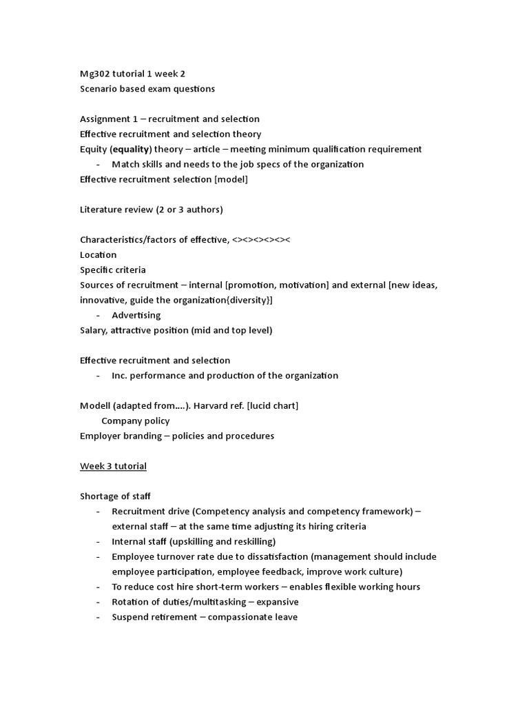 Mg302 Tutorial 1 Week 2 | PDF