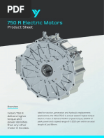 YASA P400 Product Sheet PDF | PDF | Electric Motor | Hybrid Vehicle