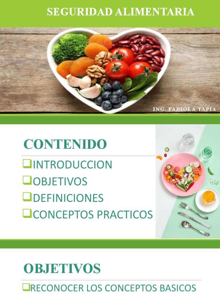 Presentacion Capacitacion Seguridad Alimentaria | PDF | Alimentos ...