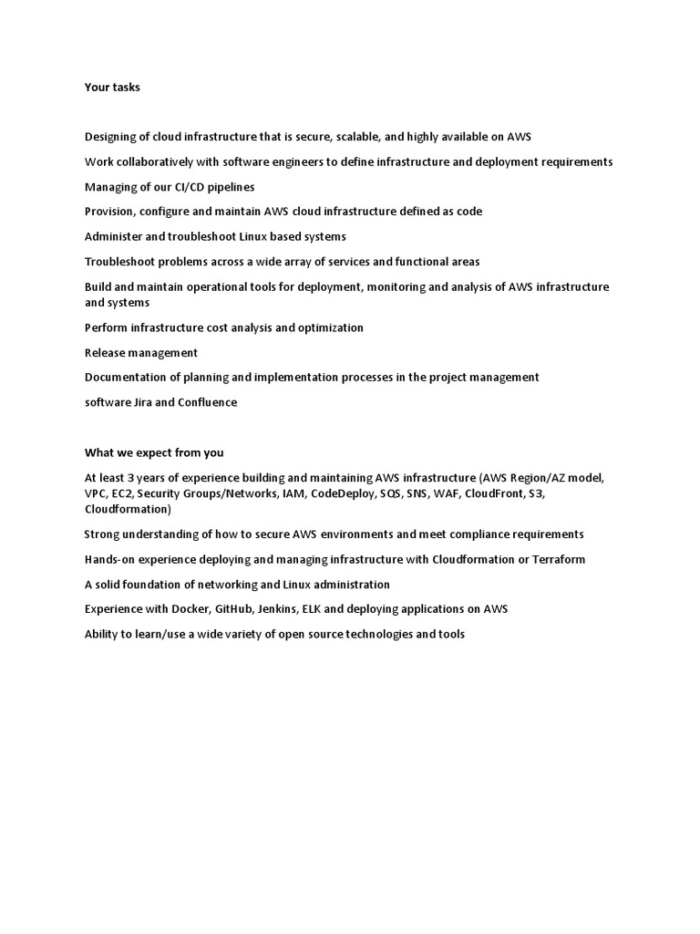 Saitow AWS DevOps | PDF | Computers Saitow AWS DevOps | PDF | Computers