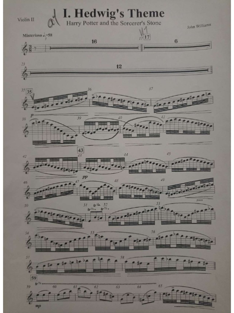 Hedwig S Theme | PDF