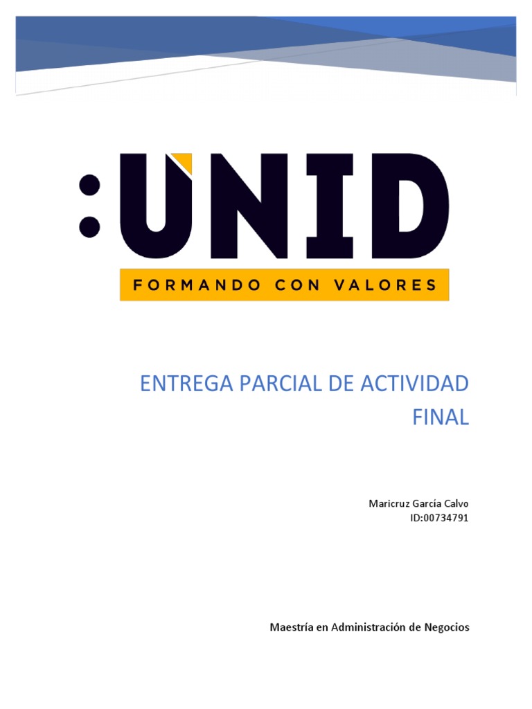 Entrega Parcial de Actividad Final | PDF | Gestión de recursos humanos ...