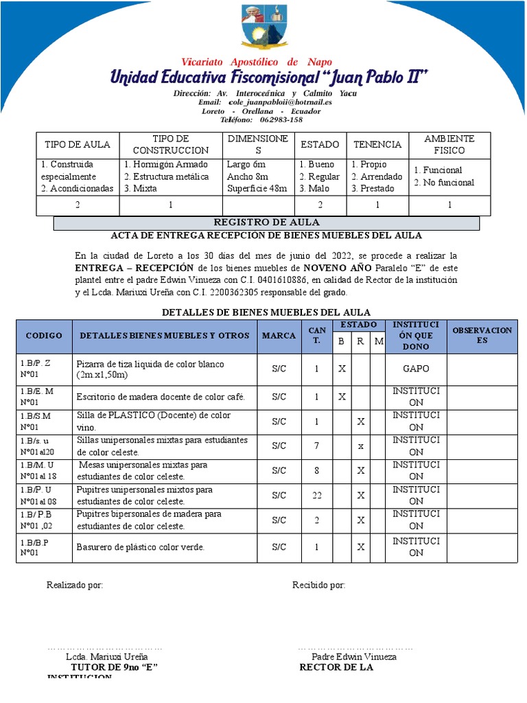 INVENTARIO | PDF | Ingeniería de Edificación | Materiales de construcción