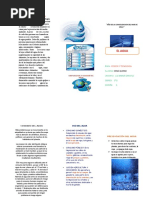 Importancia Del Agua | PDF