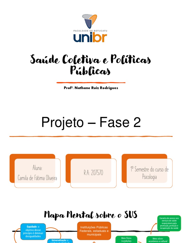 Mapa Mental Do SUS | PDF