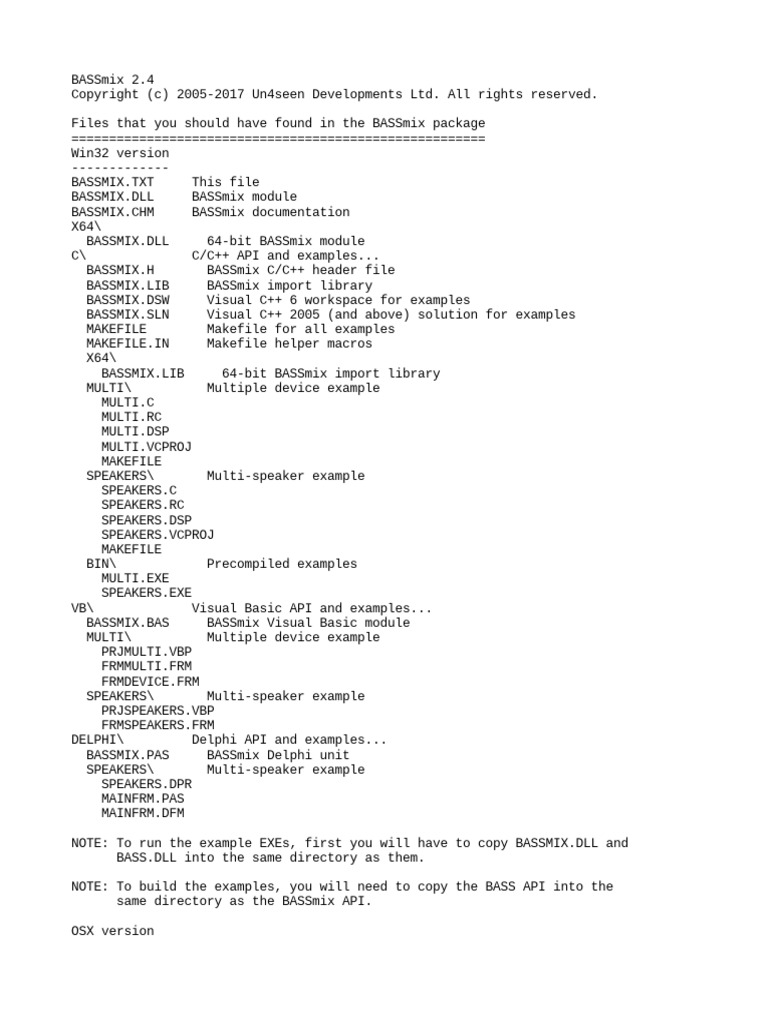 Bassmix | Download Free PDF | Library (Computing) | Computer Engineering