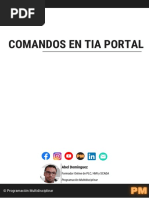 Guía de Comandos TIA Portal | PDF | Scada | Software