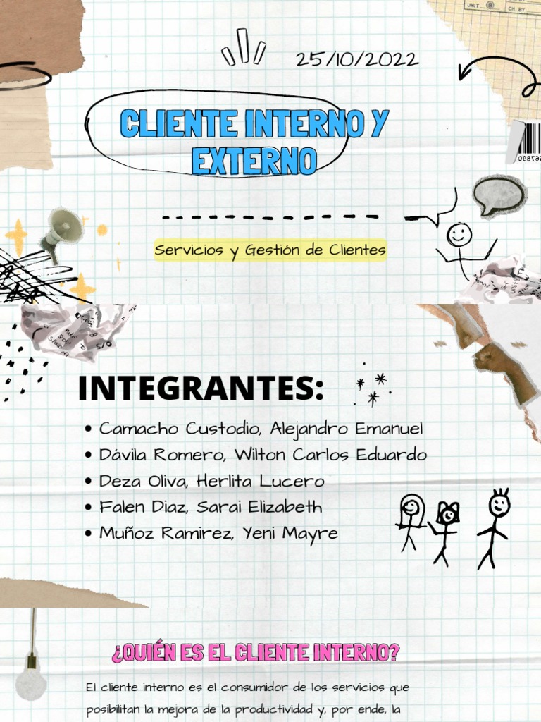 Cliente Interno y Externo | PDF | Cliente | Los consumidores