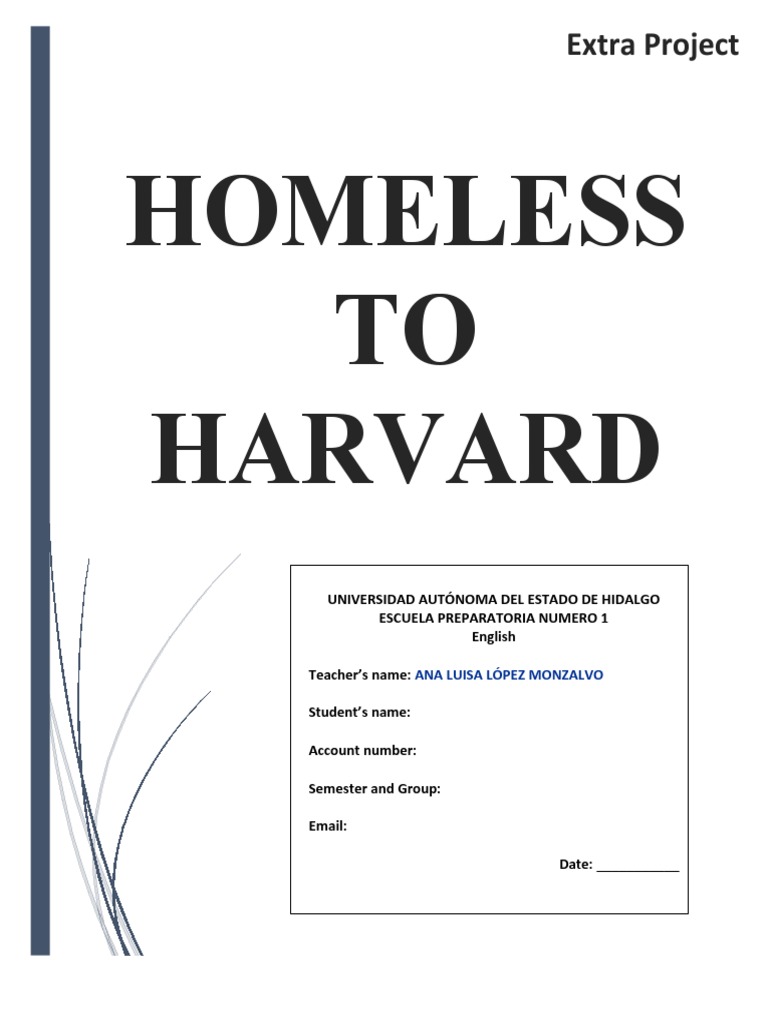 Homeless To Harvard | Download Free PDF | Communication