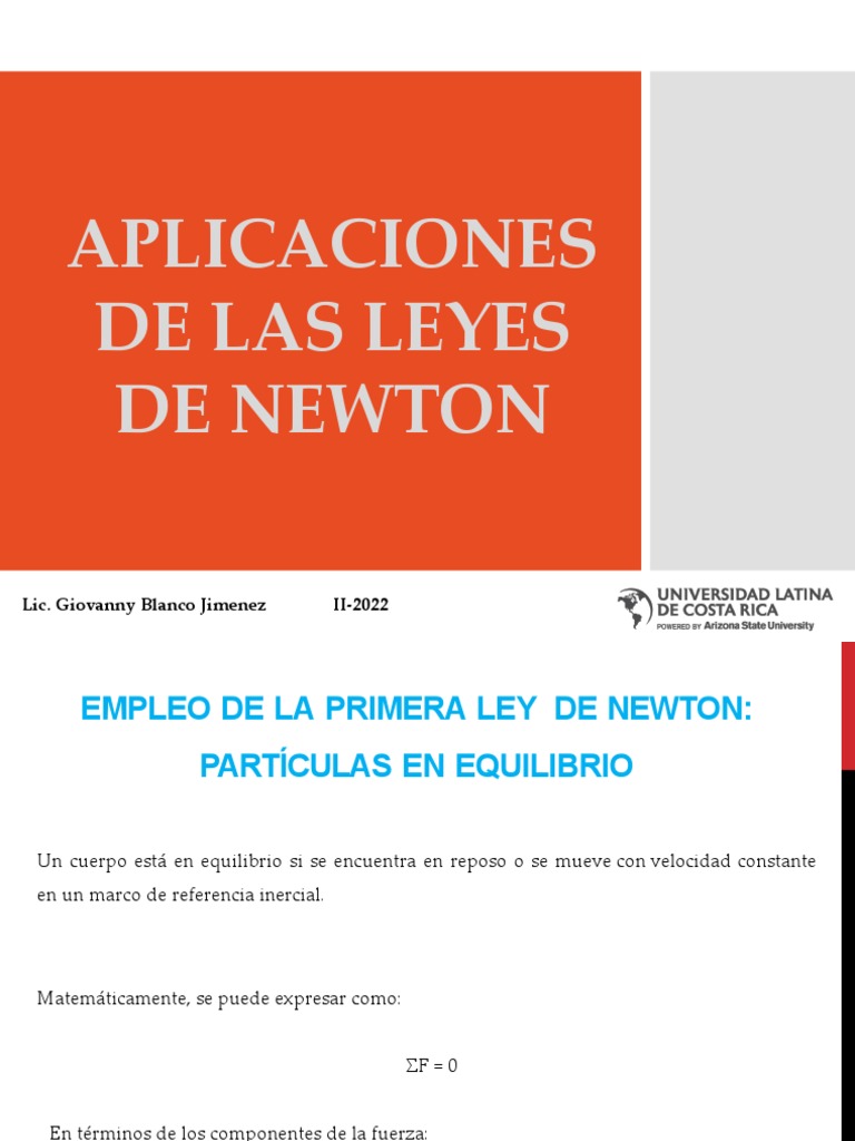 Semana 7 Aplicaciones de Las Leyes de Newton II-2022 | PDF | Ingravidez ... Semana 7 Aplicaciones de Las Leyes de Newton II-2022 | PDF | Ingravidez ...