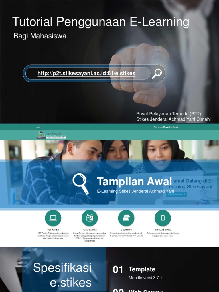 Tutorial E Learning Stikes Jenderal Achmad Yani Pdf