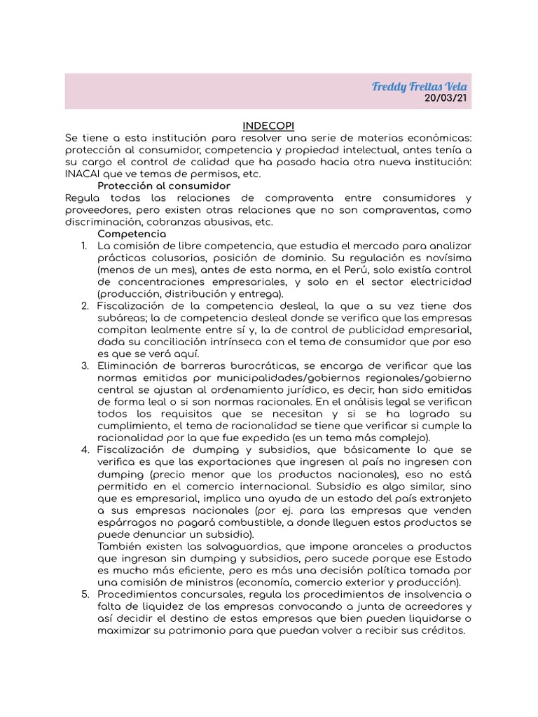 EODC | PDF | Los consumidores | Protección al Consumidor