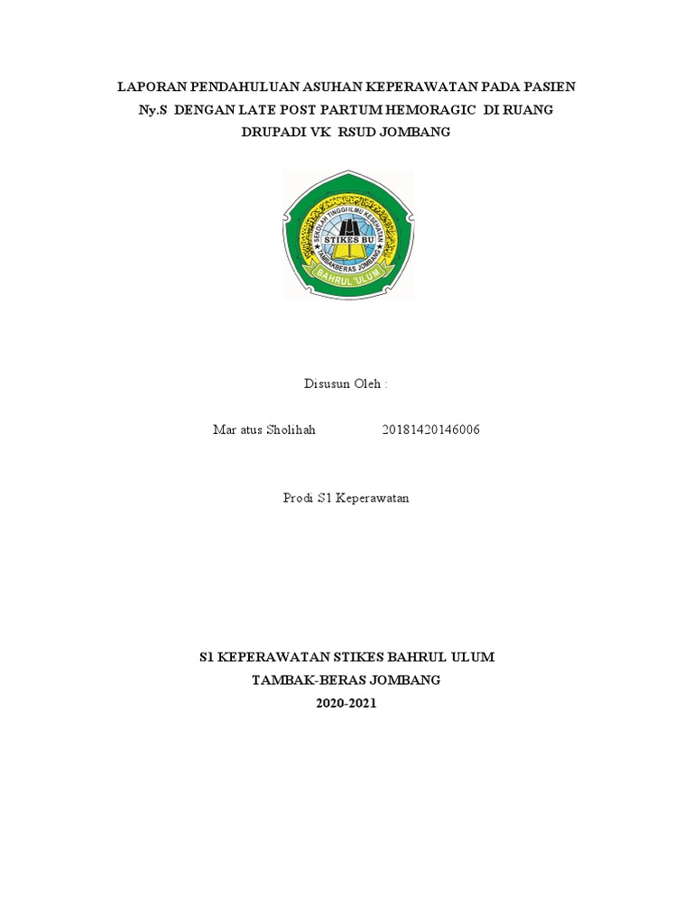 LP LPPH | PDF | Sains & Matematika