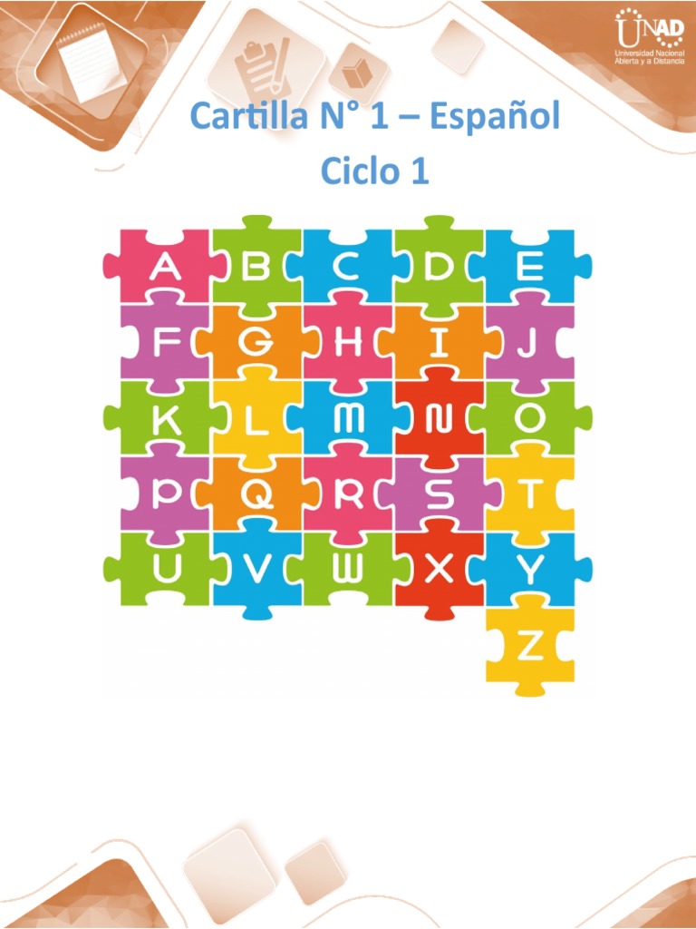 Cartilla 1: Introducción al Español | PDF | Vocal | Sílaba