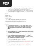 Uso de la X y CC: Reglas y Ejemplos | PDF